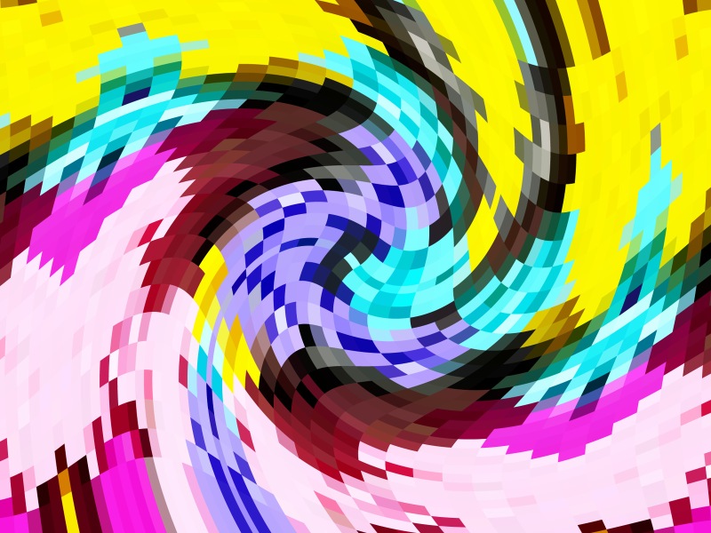 Vortex of Colors Jigsaw Puzzle