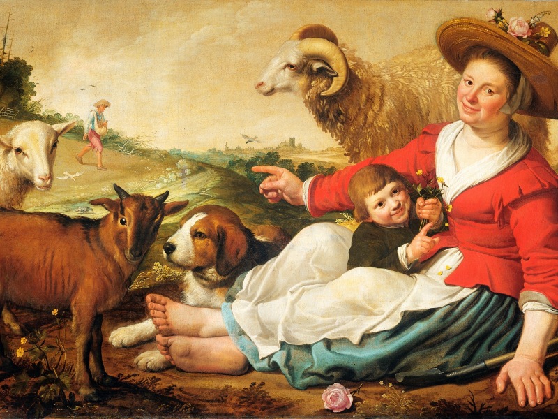 The Shepherdess Jigsaw Puzzle