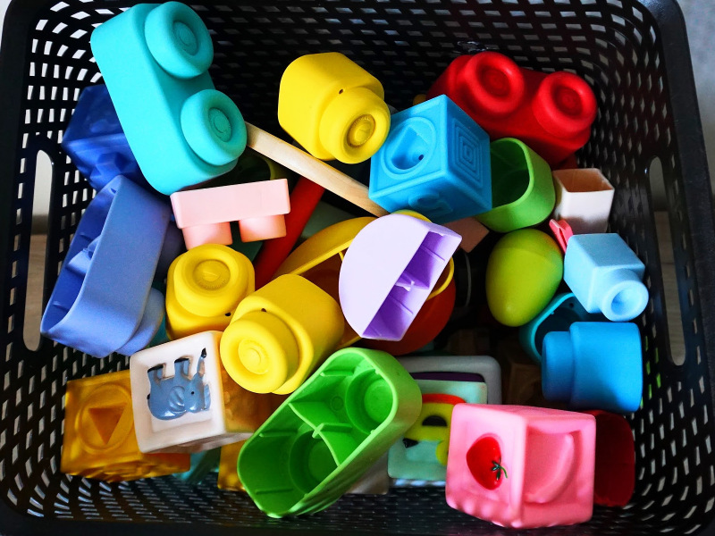 Colorful Toy Blocks Jigsaw Puzzle