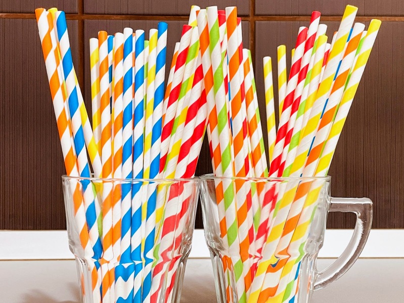 Colorful Paper Straws Jigsaw Puzzle