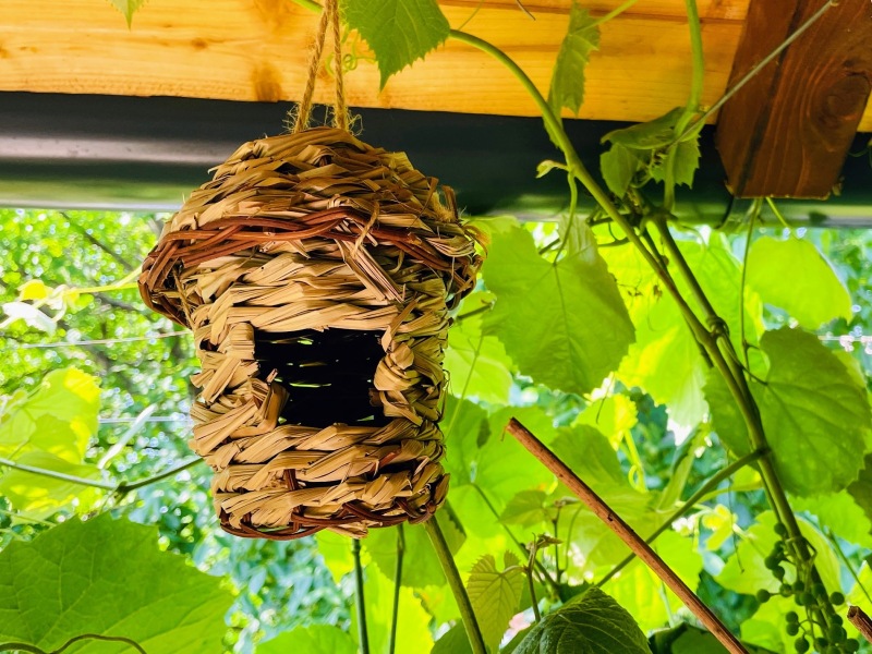 Wicker Bird House Jigsaw Puzzle